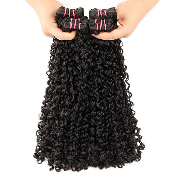 Peruvian Double Drawn Pixie Curls Funmi Hair 2 Bundles Pack – GoWinHair